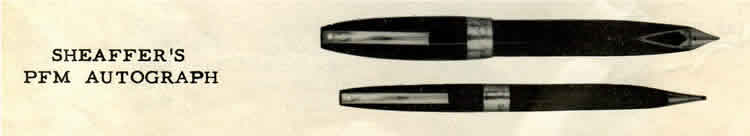 Sheaffer Fountain pens 1958-2003
